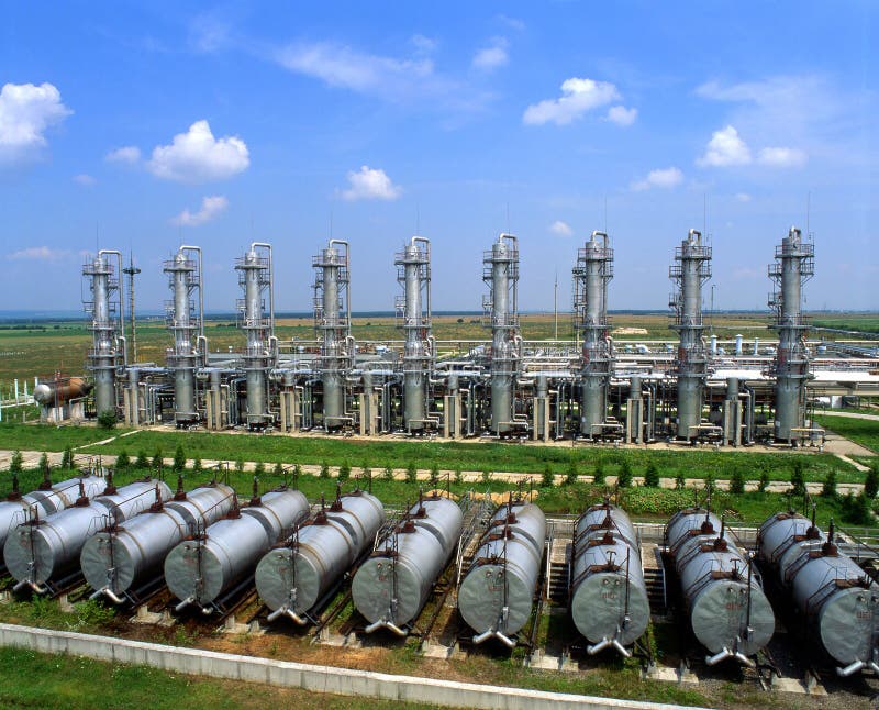 Gas Supply stock image. Image of chimney, complex, pipes - 2113529