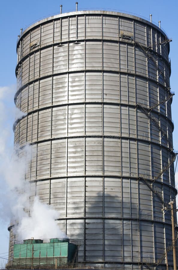 Gas tank stock image. Image of barril, drilling, metallic - 12663157