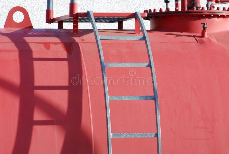 Gas tank stock photo. Image of ladder, ecology, power - 22750502