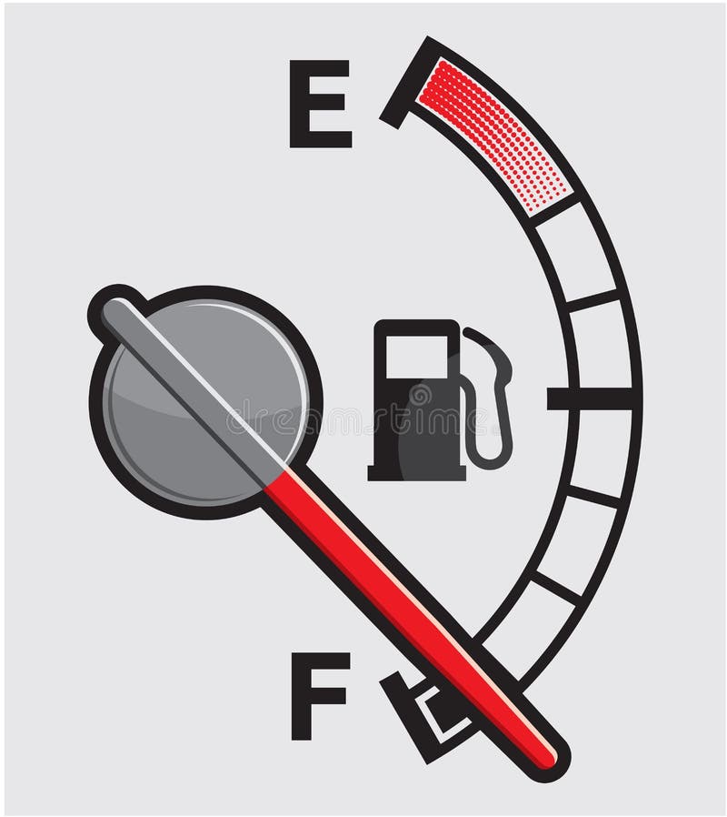 Half gas tank stock vector. Illustration of environment - 32620308