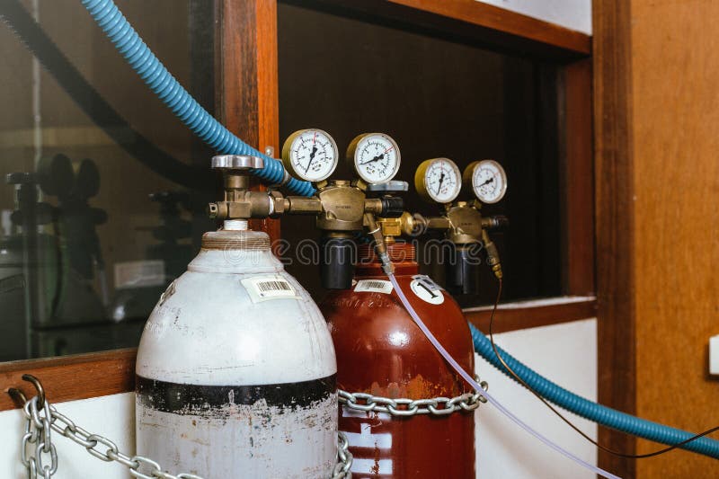 Gas Tanks for Instrumental Liquid Chromatography Mass Spectrometry LC ... Gas Tanks for Instrumental Liquid Chromatography Mass Spectrometry LC ...
