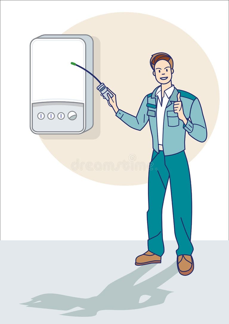 Natural Gas Technician Stock Illustrations – 409 Natural Gas Technician ...