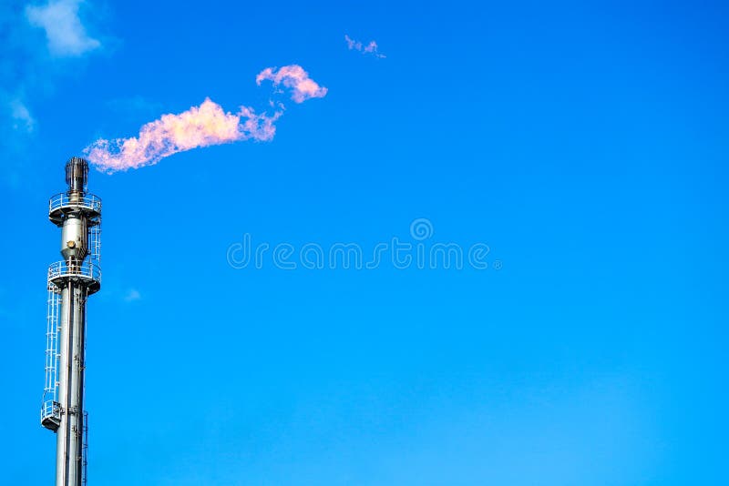 Gas Torch with Burning Flame Stock Photo - Image of smelting, torch ...