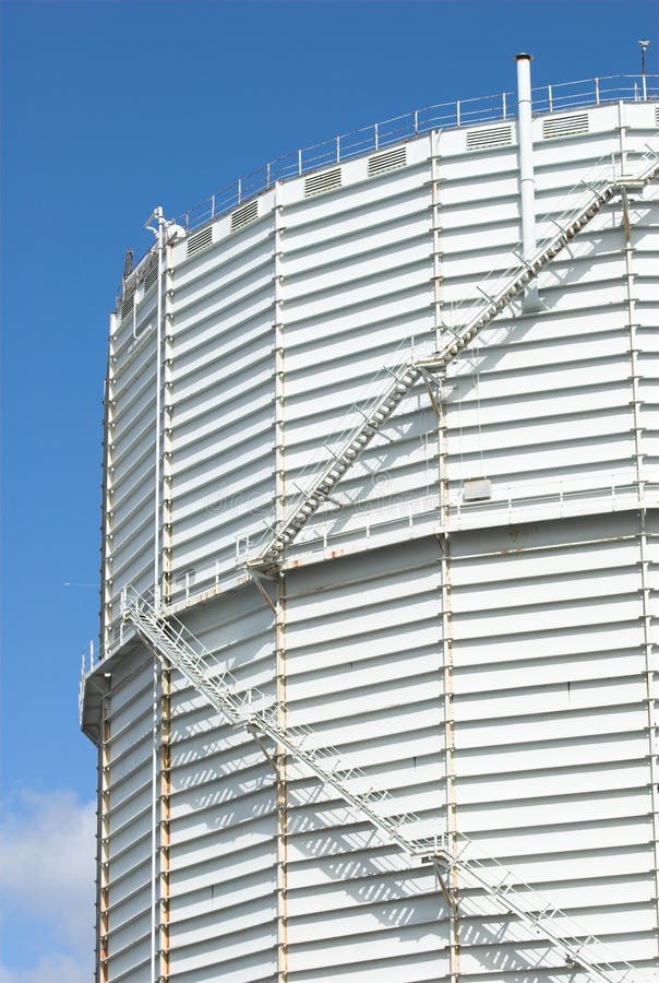 Gas Tower stock image. Image of fuel, industry, steps - 22975827