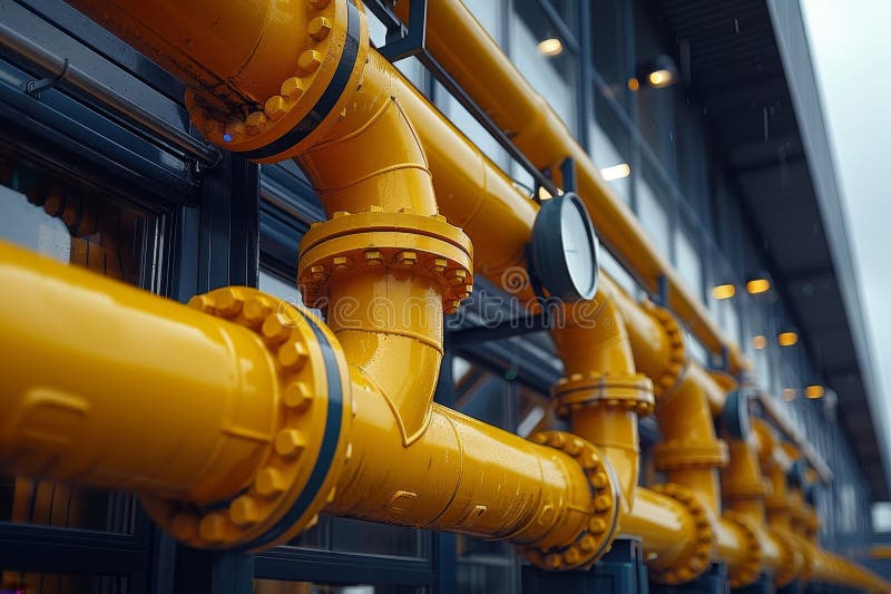 Gas Transportation Hub Centralized Supply System with Compressor ...