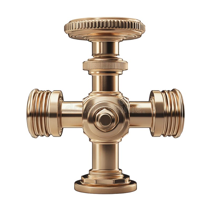 Gas Valve on Transparent Background - Ai Generated Stock Illustration ...