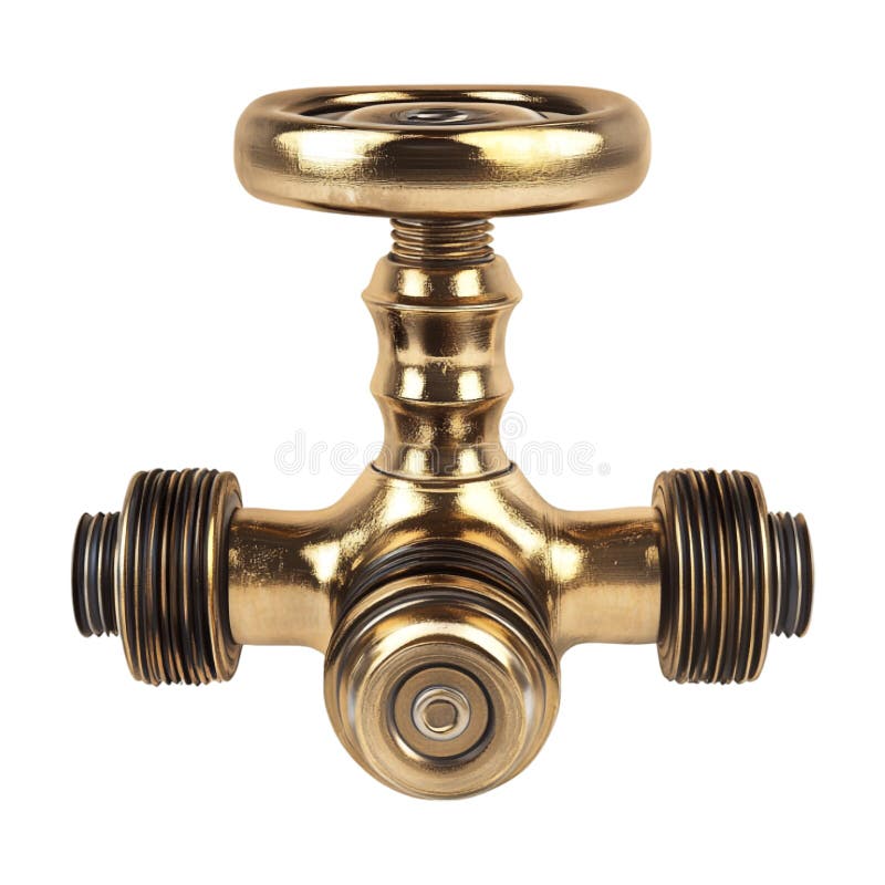 Gas Valve on Transparent Background - Ai Generated Stock Illustration ...