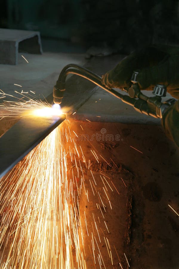 Gas welding stock photo. Image of construction, danger - 2572488