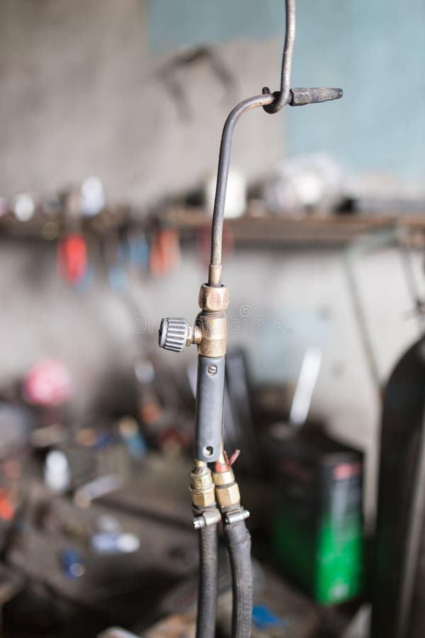 Gas welding tool stock image. Image of construction, fire - 89625037