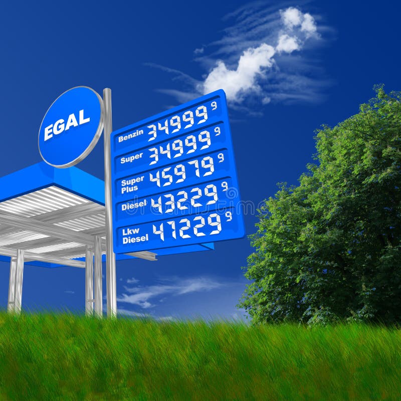 Gasoline stock image. Image of east, diesel, station, tree - 8341639
