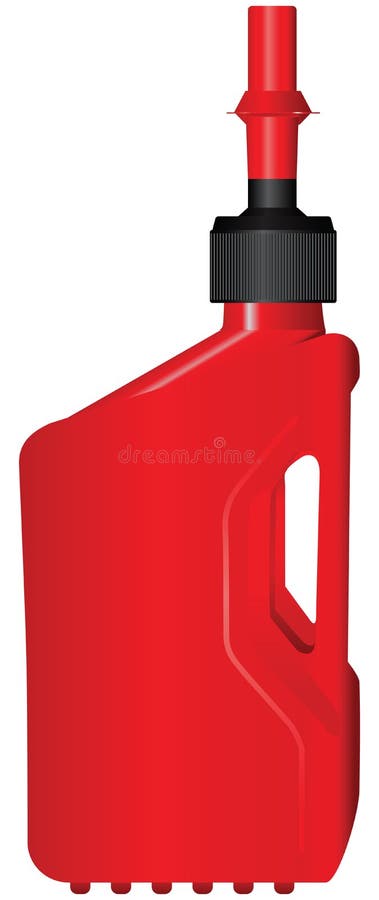 Gasoline Fuel Container stock vector. Illustration of canister - 46308174