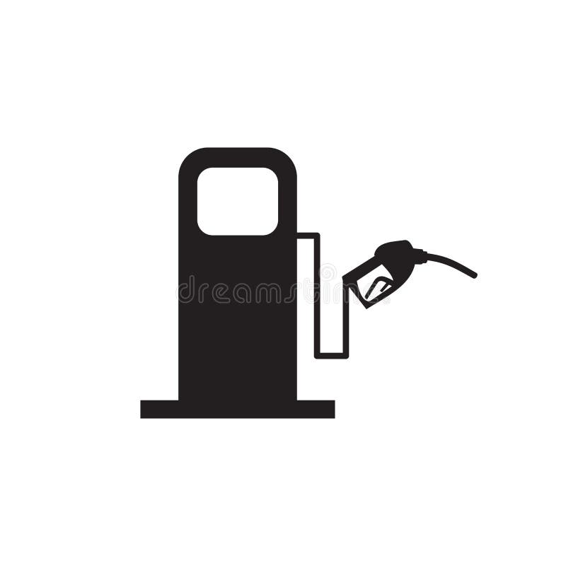 Gasoline or Gas Station Logo Design Template Stock Vector ...