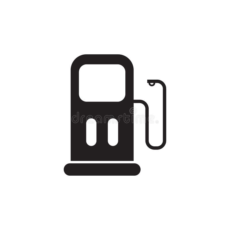 Gasoline or Gas Station Logo Design Template Stock Vector ...