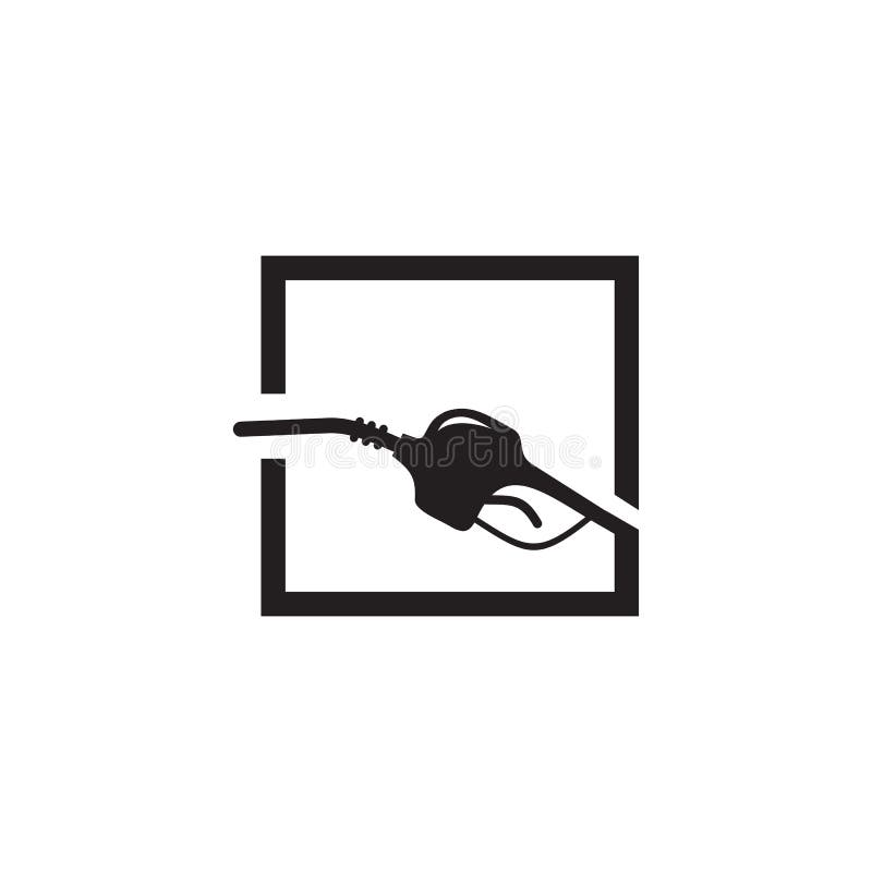 Gasoline or Gas Station Logo Design Template Stock Vector ...