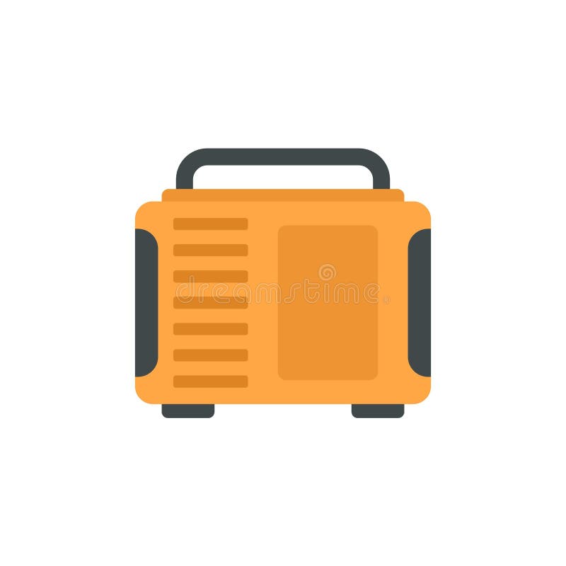 Power Generator Icon, Simple Style Stock Vector - Illustration of ...