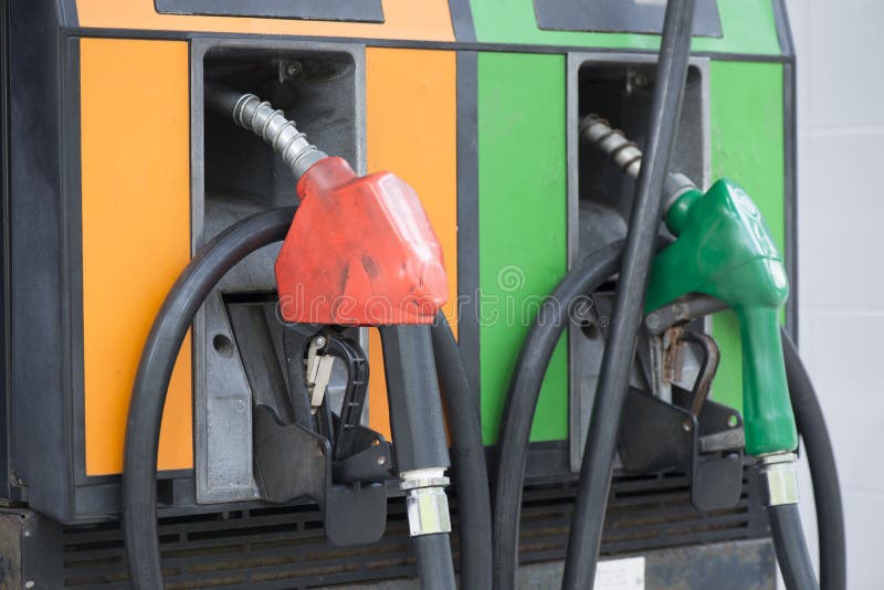 Gasoline nozzle. stock photo. Image of liquid, tanker - 42626896