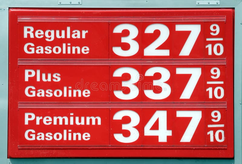 Gasoline prices stock image. Image of consumer, costly - 5155237