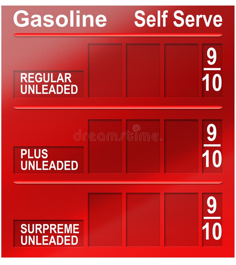 Gasoline prices stock image. Image of consumer, costly - 5155237