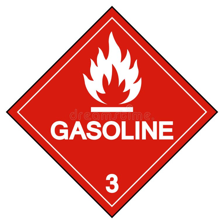 Gasoline Symbol Sign,Vector Illustration, Isolate on White Background ...