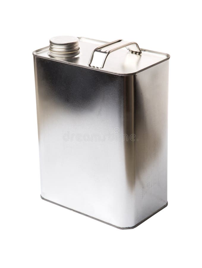 Gasoline Tin Can II stock photo. Image of white, product - 53164274
