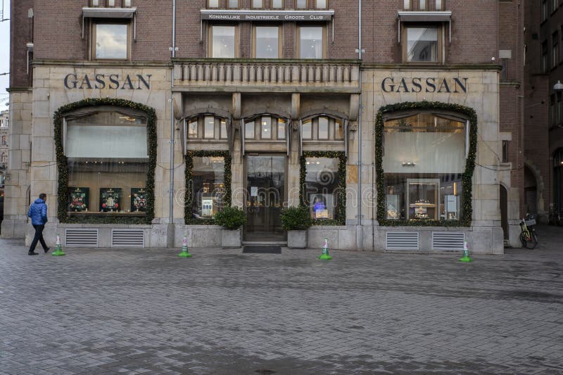 Gassan Diamonds Store at Amsterdam the Netherlands 2-1-2023 Editorial ...