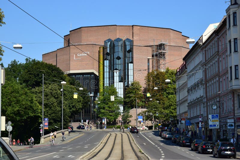 The GASTEIG Concert Hall in Munich, Germany Editorial Stock Image ...