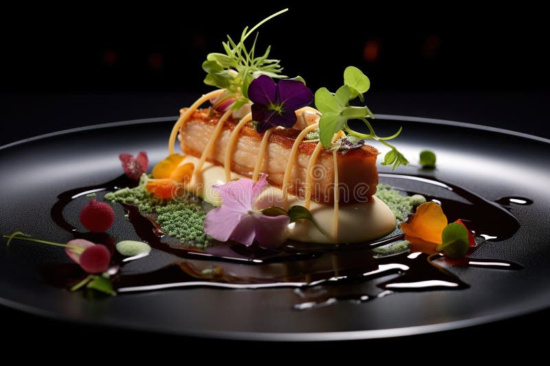 Gastronomic Artistry: Crafted Culinary Masterpieces Stock Photo - Image ...
