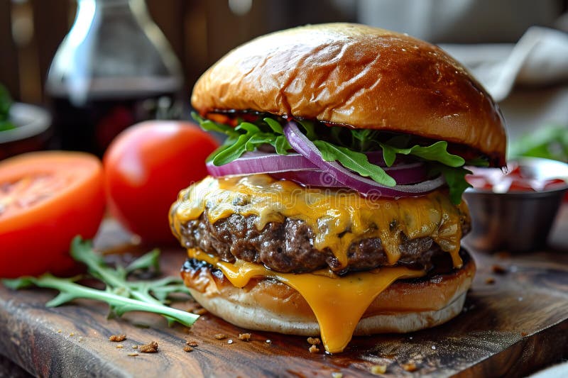 Gastronomic Elegance: the Most Beautiful Cheeseburger Ever Crafted ...