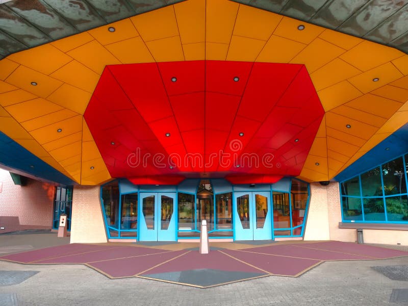 Gasunie Groningen Headquarters Main Entrance Stock Image - Image of ...