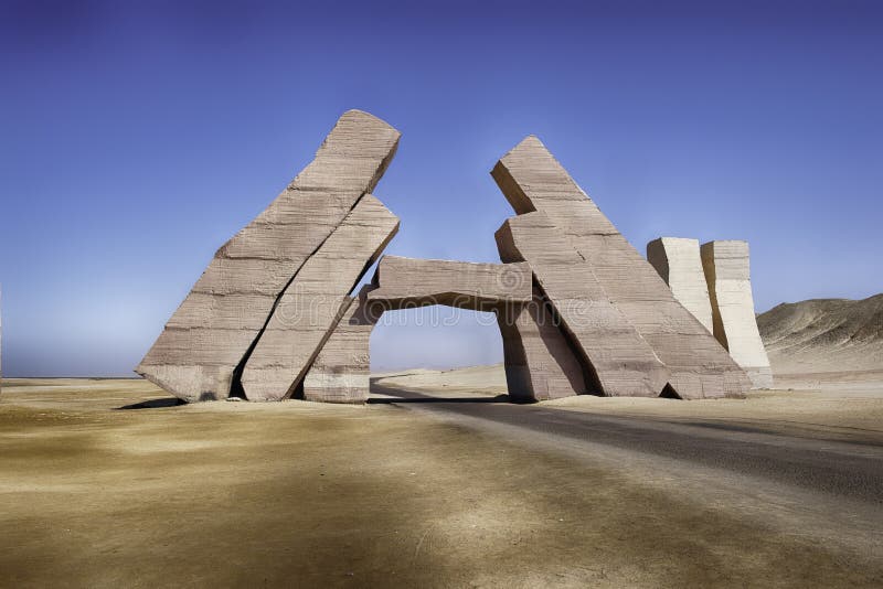 Gate of Allah in Ras Mohammed National Park, Sinai, Egypt Stock Photo ...