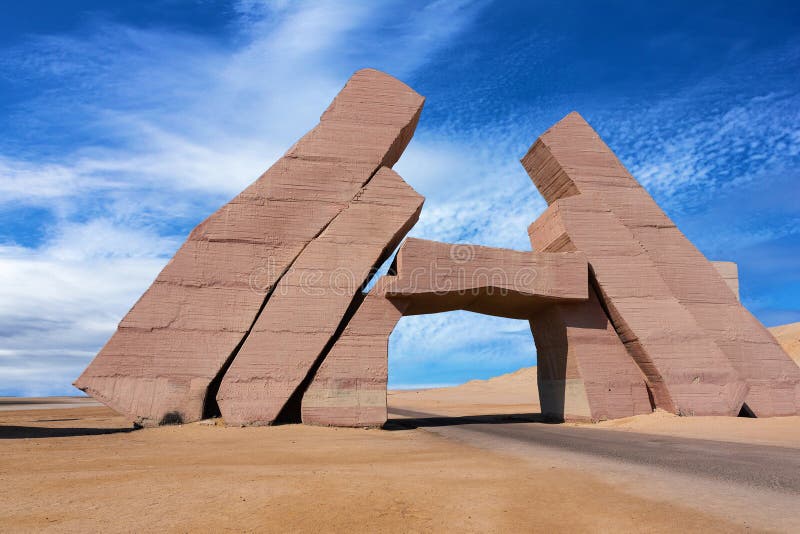 Gate of Allah in Ras Muhammad National Park, Egypt Stock Photo - Image ...