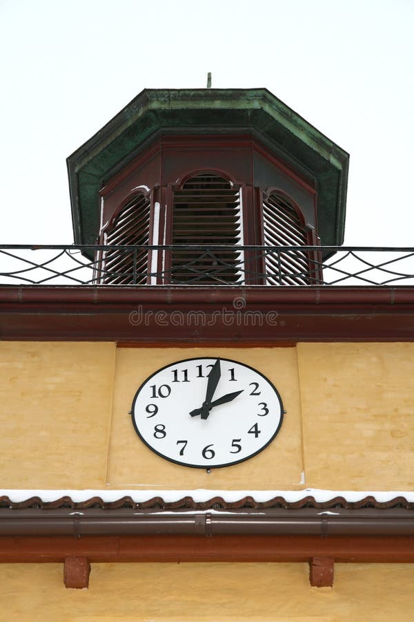 Gate clock stock photo. Image of metal, golden, watch - 1852612