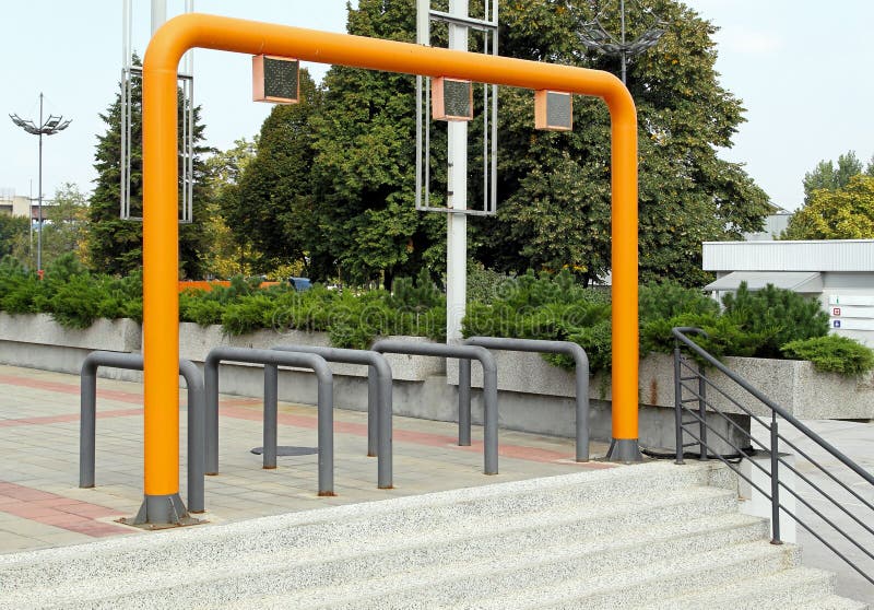 Gate stock photo. Image of ramp, arch, point, gate, ramps - 142968826