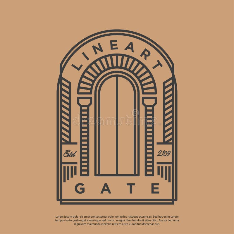 Open Gate Luxury Logo Stock Illustrations – 38 Open Gate Luxury Logo ...