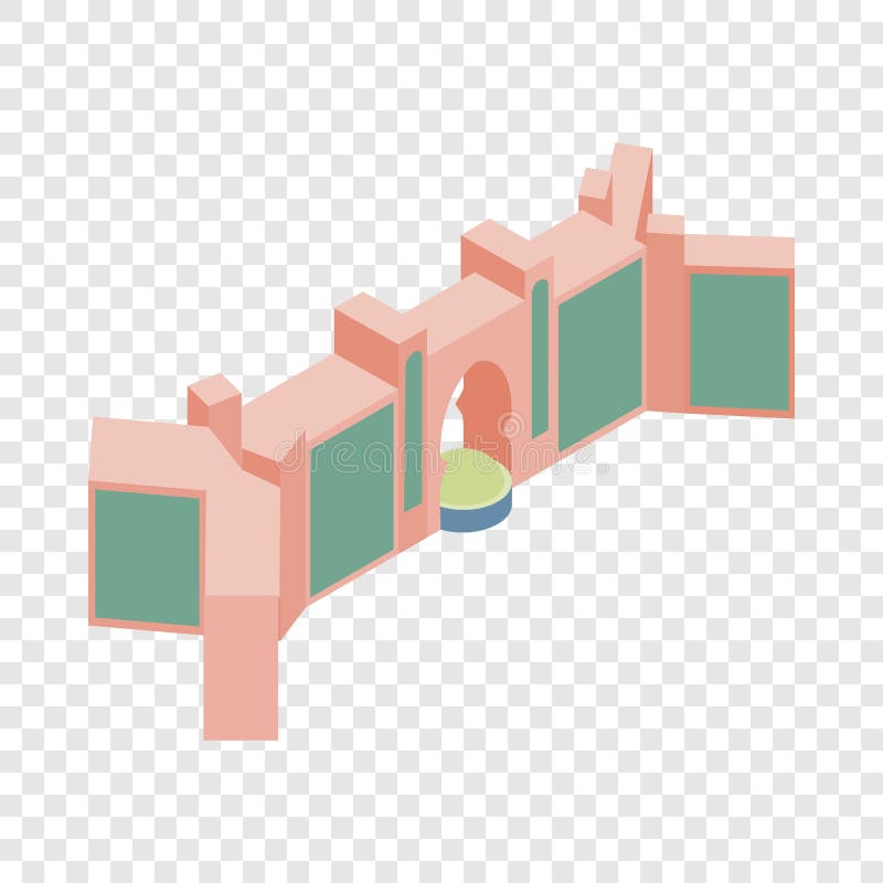 Gate Dubai Isometric Icon Stock Illustrations – 3 Gate Dubai Isometric ...