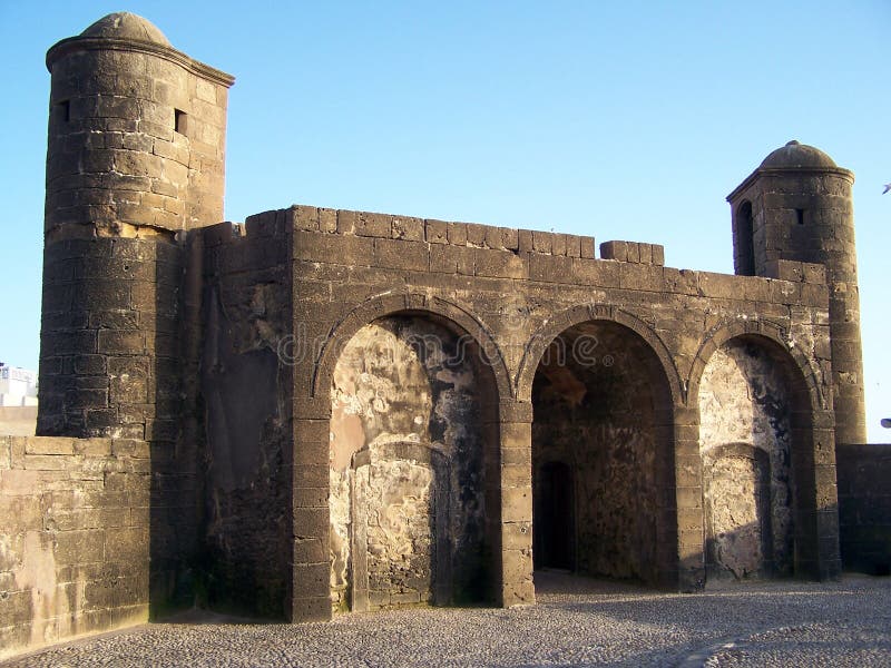 Gate in Essaouira S Harbor, Morocco Stock Image - Image of essaouira ...