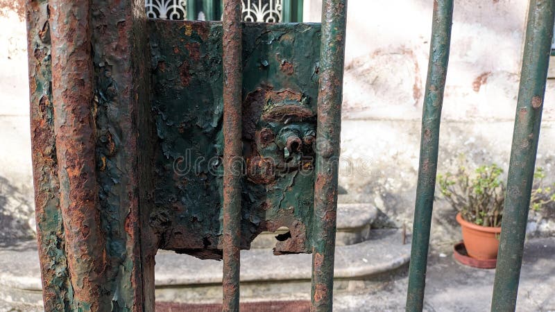 The Old Castle and the Hole of the Castle on the Old Gate, from Which ...