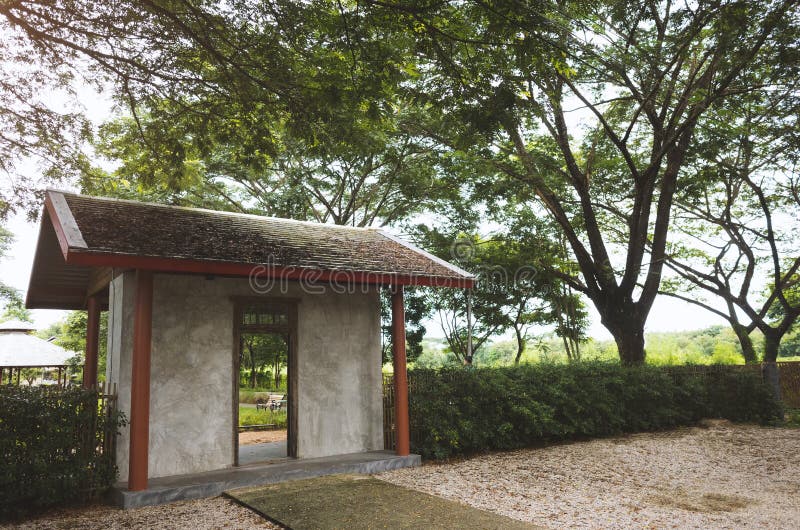 Gate of Green Lawn in Landscape Formal Garden Stock Photo - Image of ...