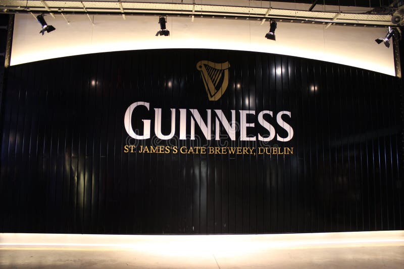 The gate of Guinness editorial stock image. Image of studio - 136123254