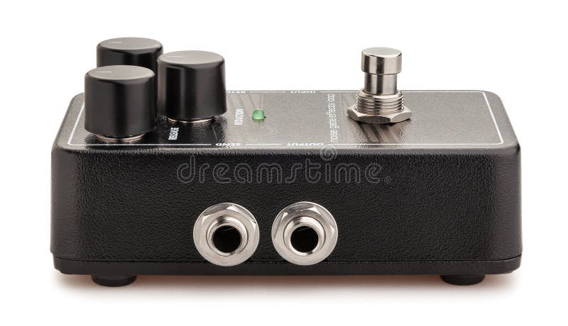 Gate Guitar Pedal Path Isolated Stock Photo - Image of closeup, single ...