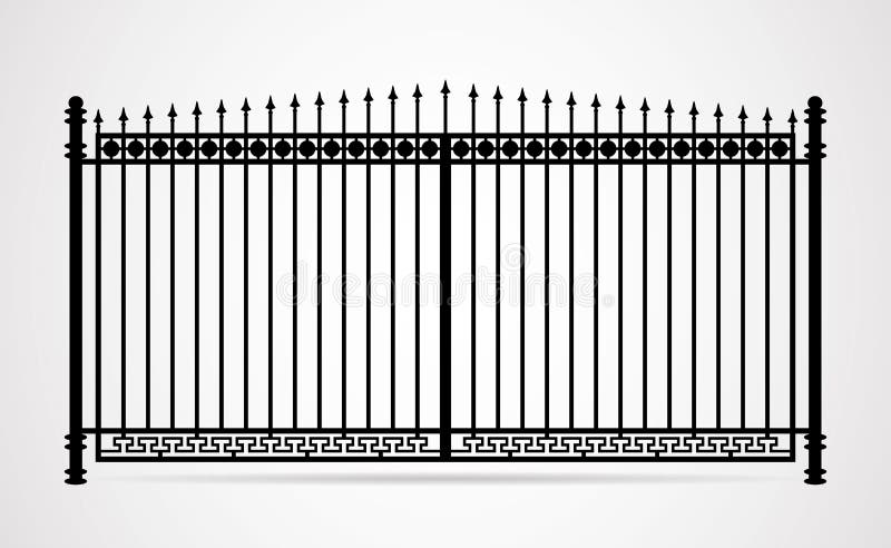 Gate icon. stock vector. Illustration of design, house - 57928001