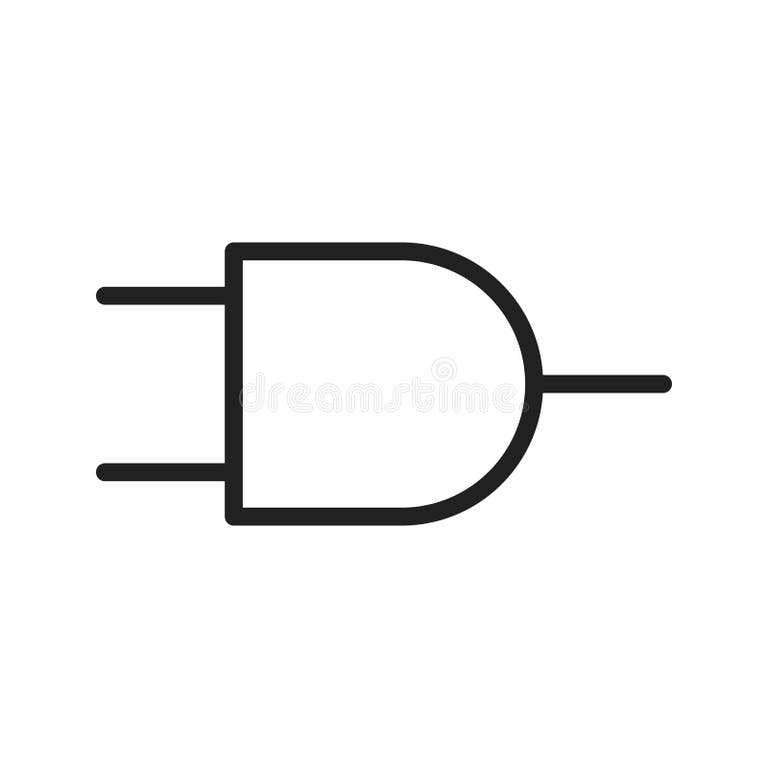 And Gate Icon Image. Suitable for Mobile Apps, Web Apps and Print Media ...