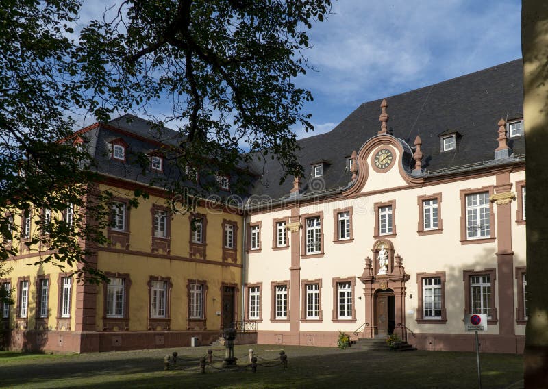 The Gate of Kloster Steinfeld Monastery, Germany Stock Photo - Image of ...