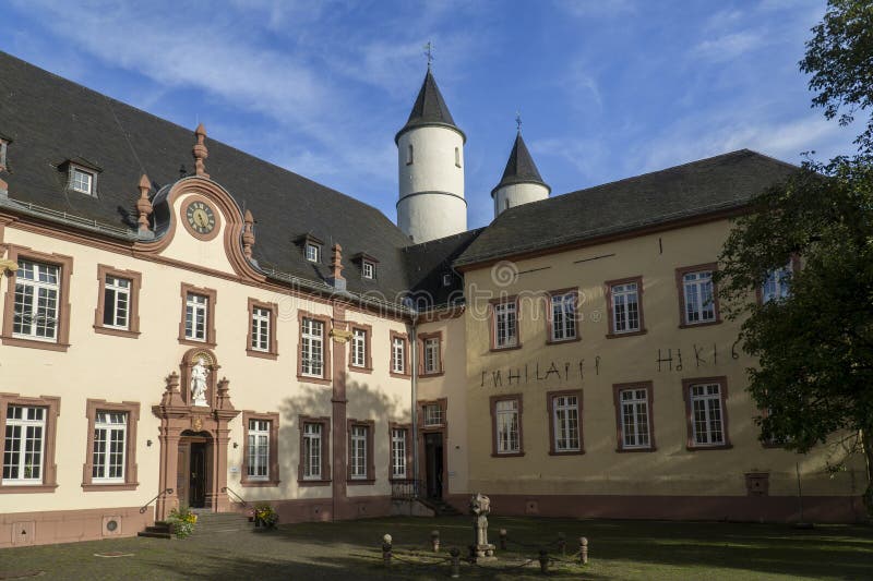The Gate of Kloster Steinfeld Monastery, Germany Stock Photo - Image of ...