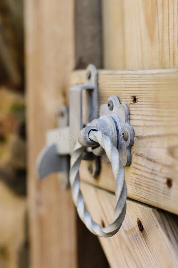 Gate Latch stock photo. Image of traditional, latch, country - 50758626