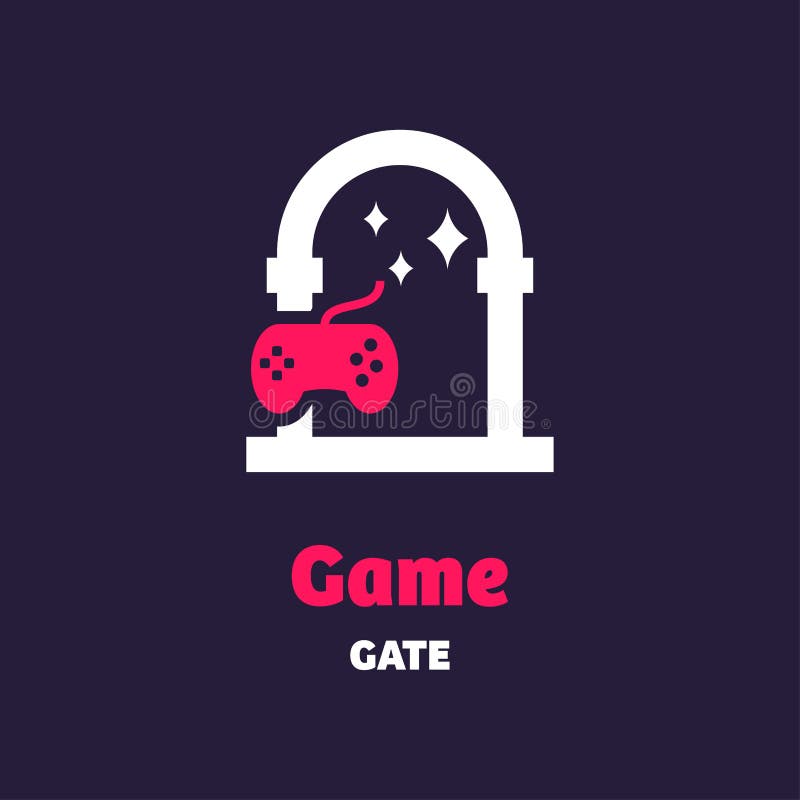 Game Gate Logo stock vector. Illustration of logotype - 264412933