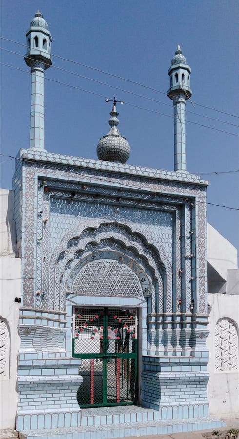 Gate of Mosque stock photo. Image of mosque, village - 142066144
