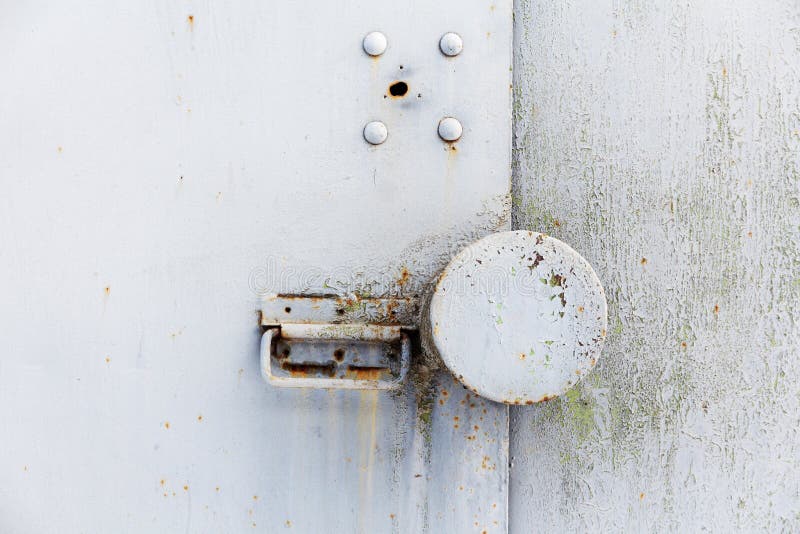 Gate with Padlock Protection Stock Image - Image of design, concept ...