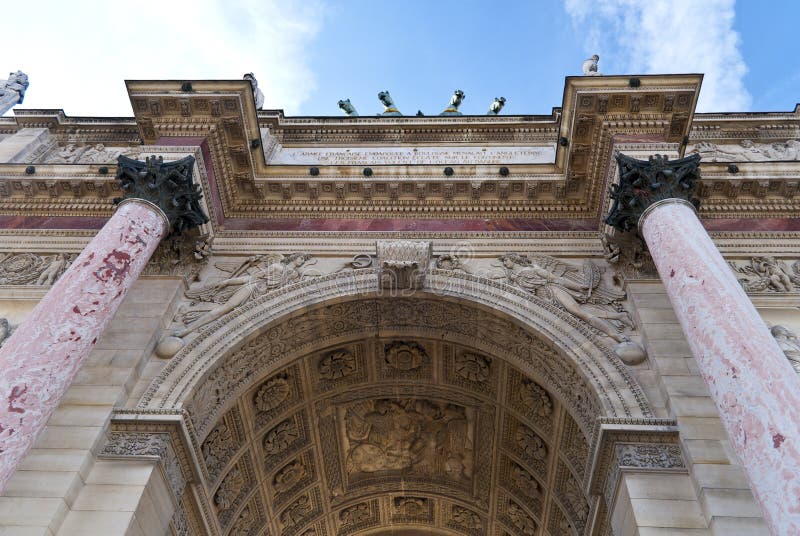 The Gate in Paris stock photo. Image of warm, europe - 20679454