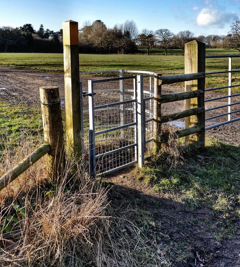 Path gate stock photo. Image of trekking, path, welsh - 15566280